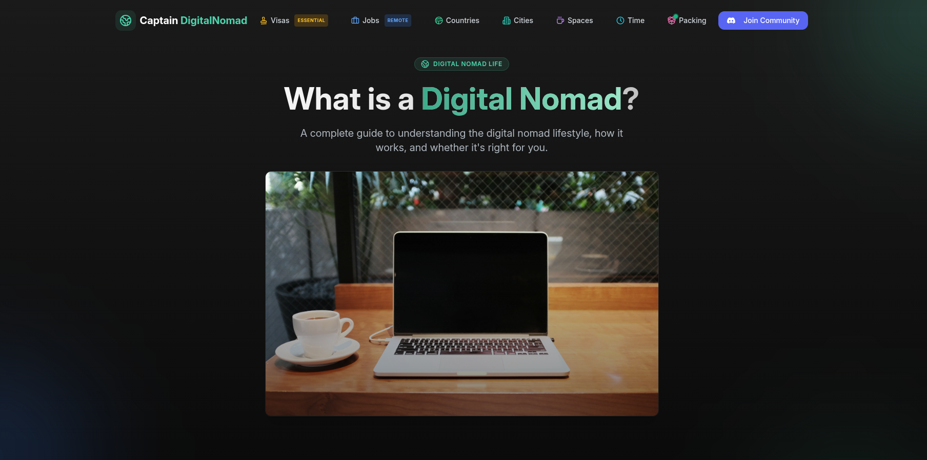 What is a Digital Nomad? | The Complete Guide to Nomadic Living